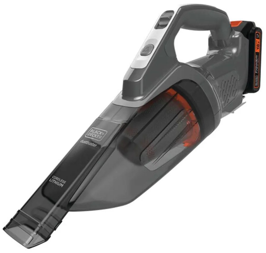 BLACK+DECKER Úklid - 18V AKU ruční vysavač, 1x aku 1,5 Ah, nabíječka BCHV001C1-QW