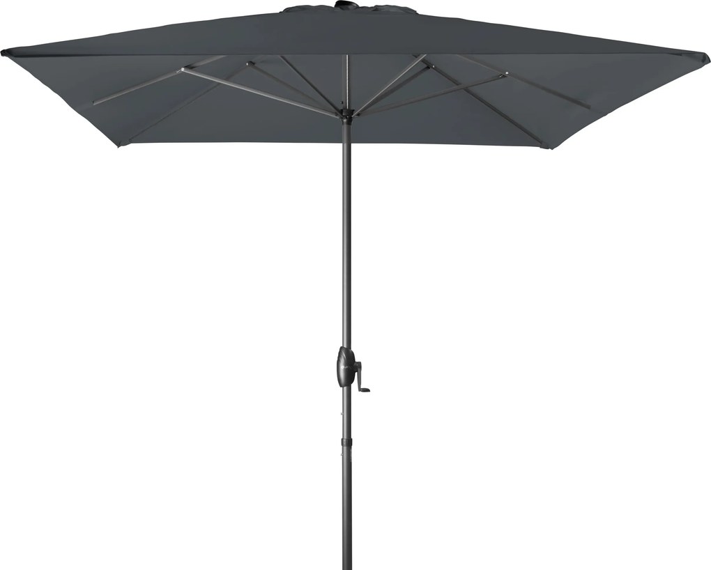 Derby Basic Lift zahradní slunečník 300 x 200 cm antracit