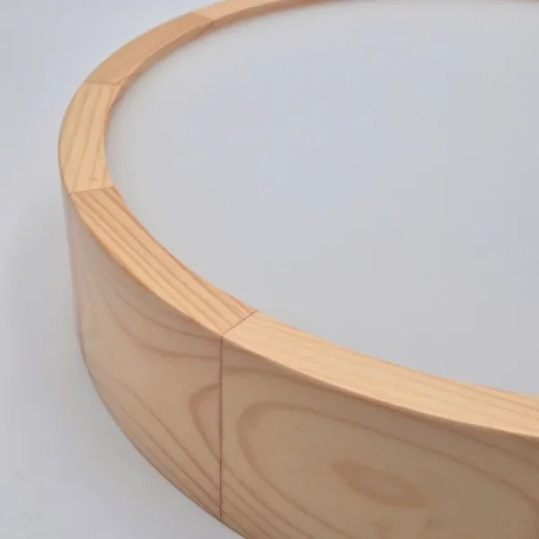 Stropní svítidlo NATURAL 2xE27/60W/230V pr. 37,5 cm borovice