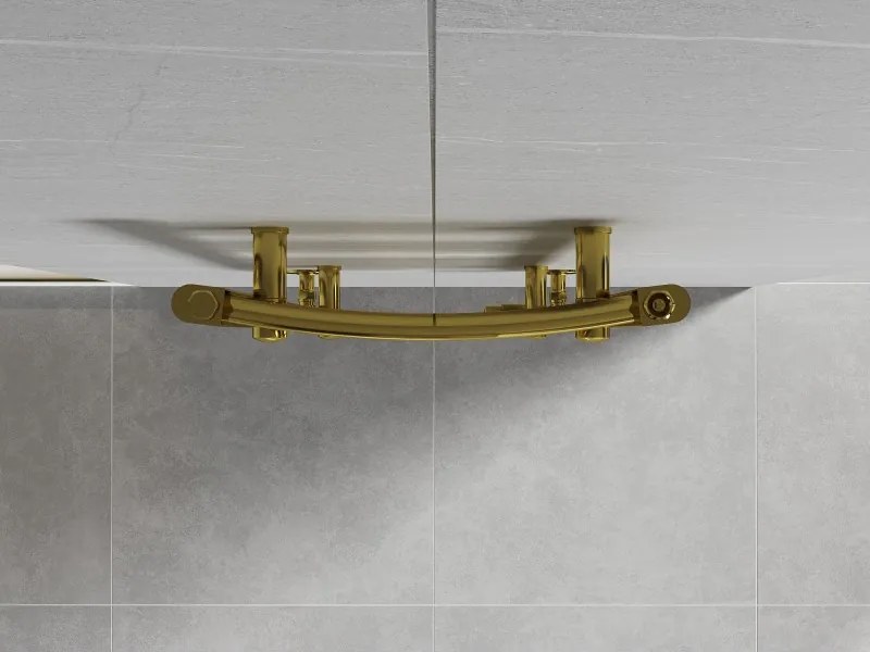 Mexen Ares, topné těleso 900x400 mm, 246 W, zlatá lesklá, W102-0900-400-00-50