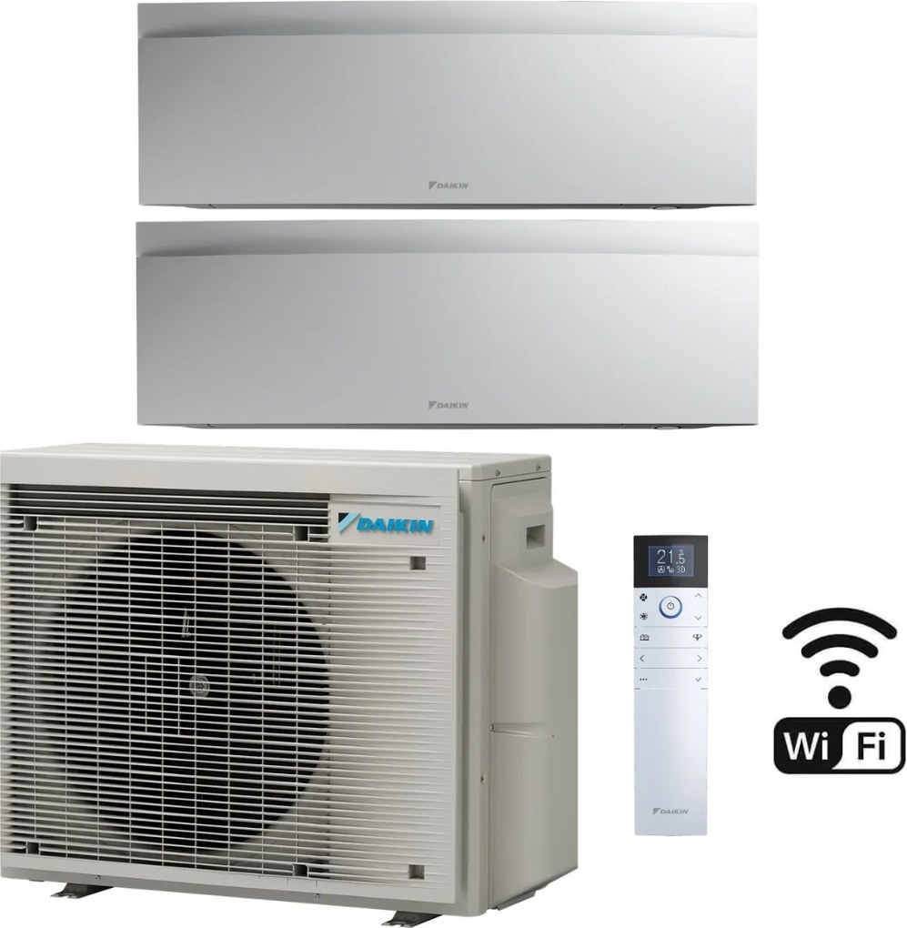 Klimatizace Daikin Emura 2x2,5 kW - sestava 2+1 včetně montáže