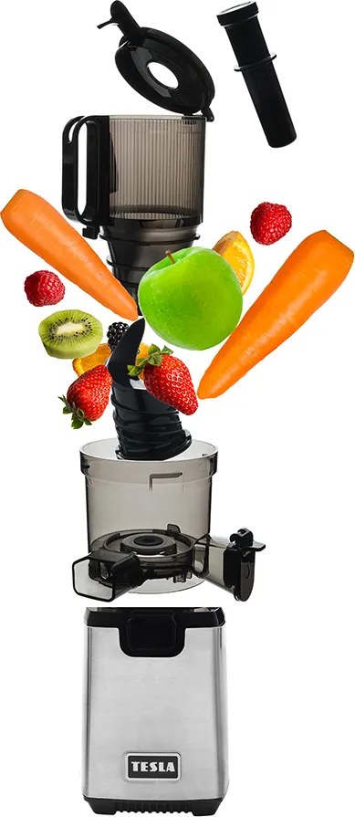 TESLA SlowJuicer SJ770 XXL Deluxe - nízkootáčkový šnekový odšťavňovač
