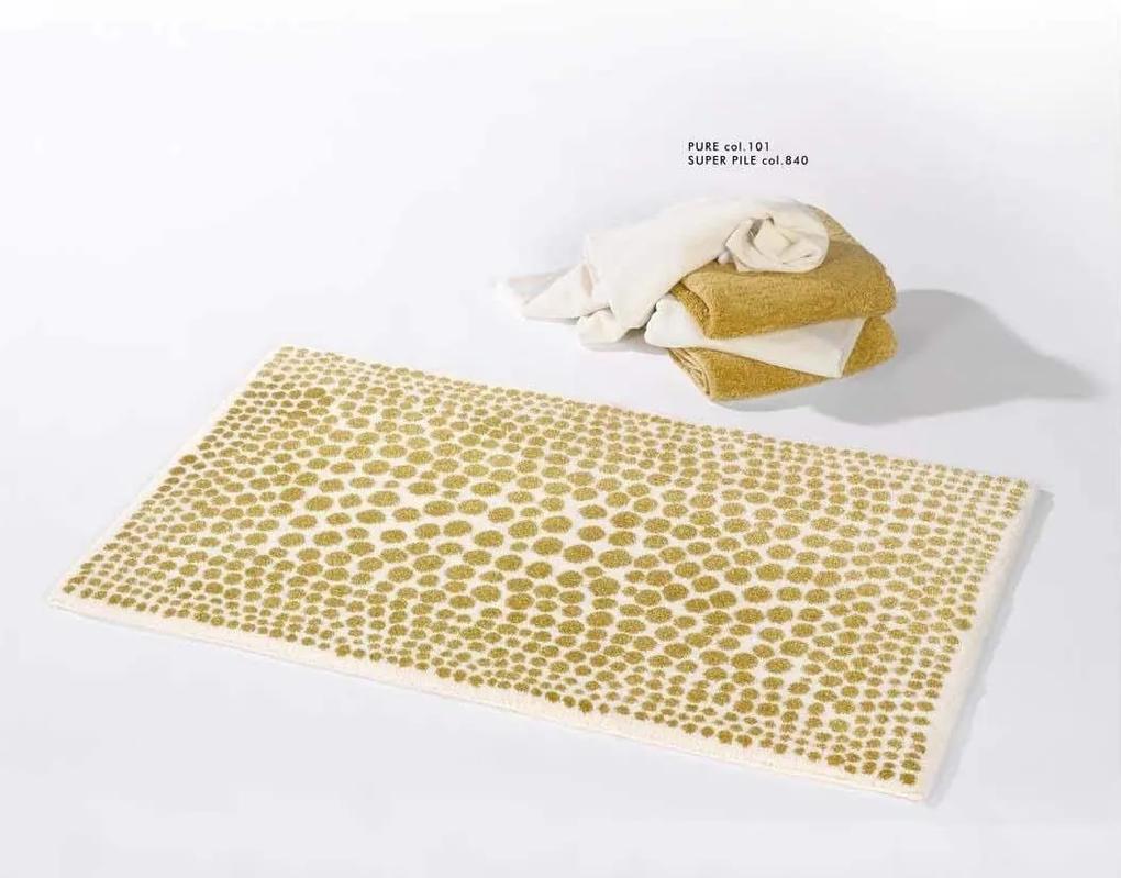 Abyss & Habidecor Luxusní zlatá koupelnová předložka DOLCE, Rozměr 50x80cm