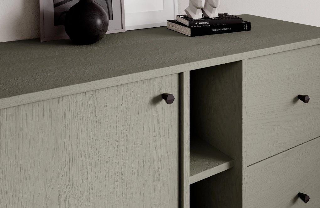 ADRK Furniture Komoda 1D 3S 3P Tili CHES-TIL-1D-3S-3P-E