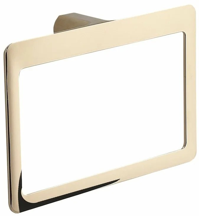 GEDY PI7087 Pirenei držák ručníků 23 x 15 cm, zlatá
