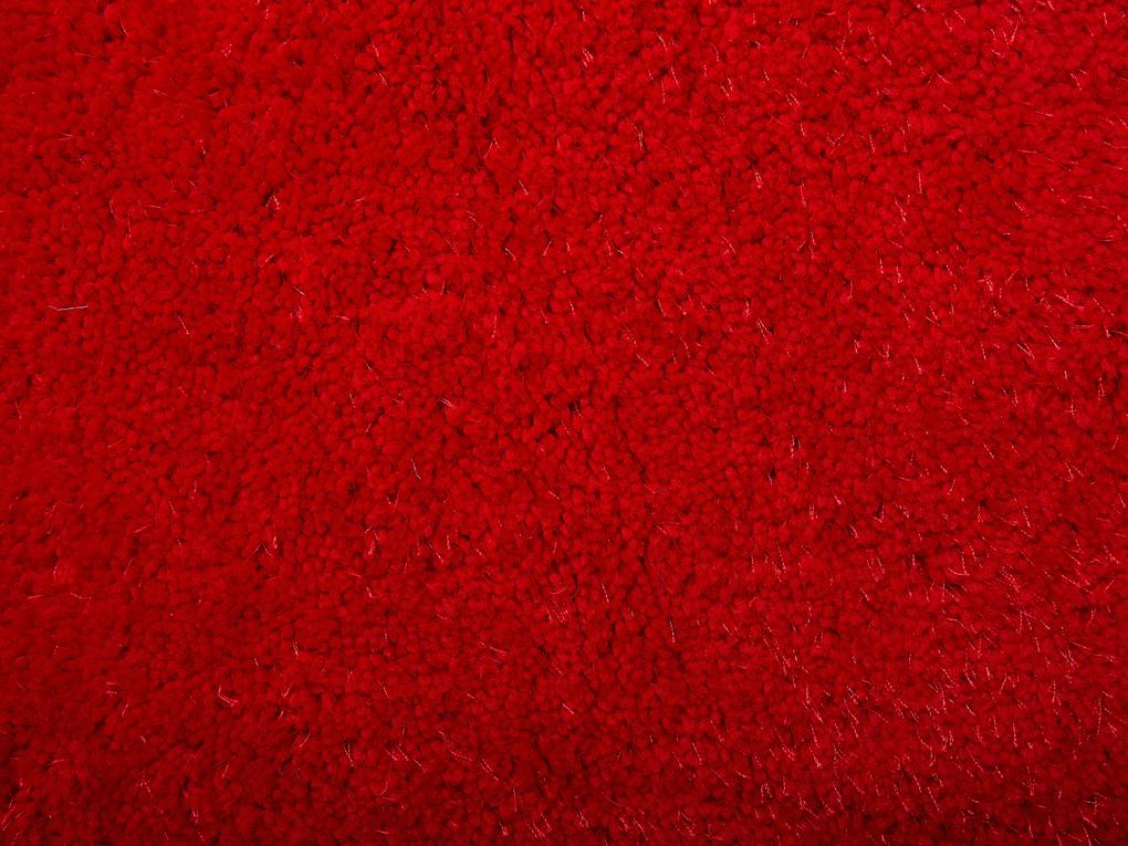 Koberec červený 200 x 300 cm DEMRE Beliani