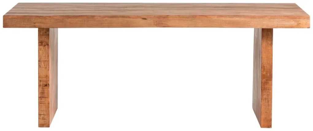 furniture-nabytek.cz - Masivní jídelní stůl Countryside z mangového dřeva, lakovaný, hnědý – 200×100 cm
