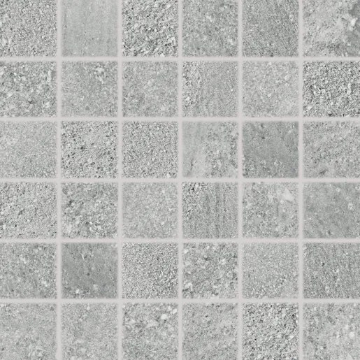 Mozaika Rako Stones šedá 30x30 cm mat DDM06667.1