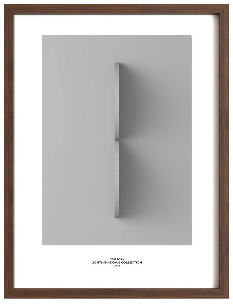 Idealform Poster no. 8 Arched shapes Barva: Silver grey, Velikost: 500x700 mm