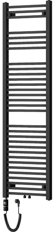 Mexen Pluton, elektrické topné těleso 1700x500 mm + topná tyč 900 W, černá, W106-1700-500-2900-70