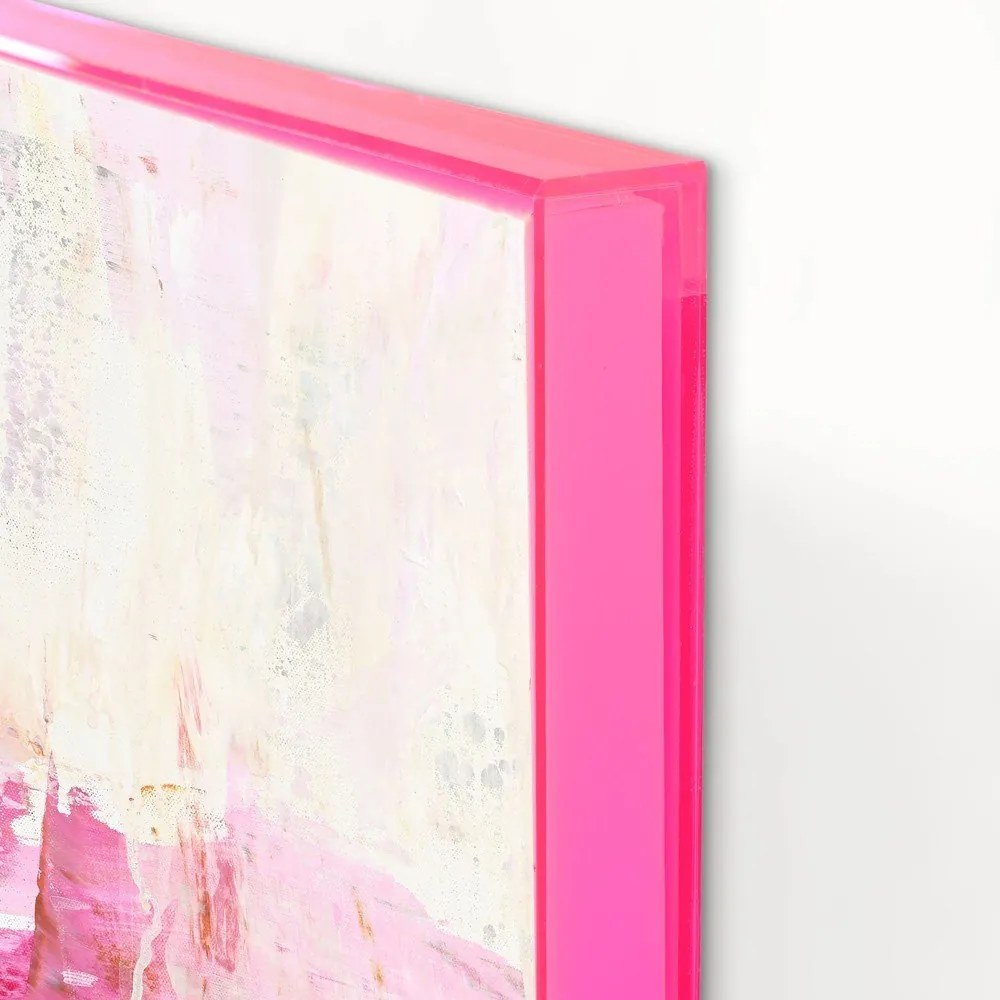 Tištěné/s ručně malovanými prvky obrazy v sadě 2 ks s rámem/na plátně 41,5x41,5 cm New Age Pink – Malerifabrikken