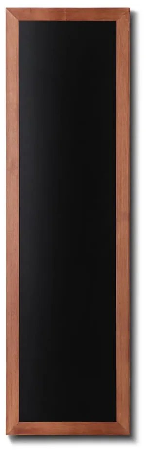 Dřevěná tabule 40 x 120 cm, světle hnědá
