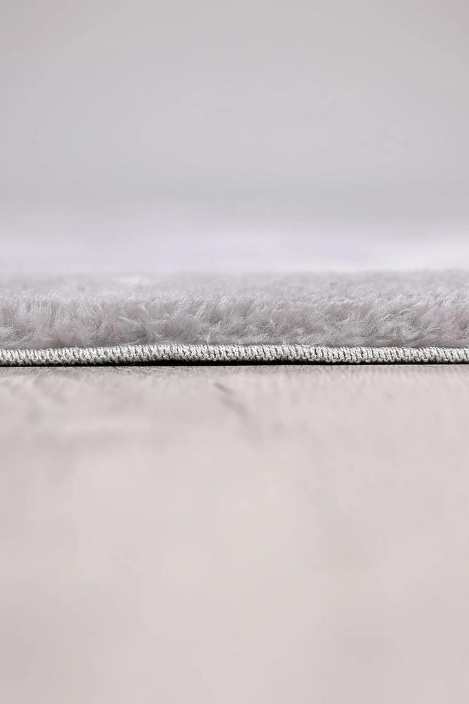 Conceptum Hypnose Kusový koberec Hmfpufy-3 Dik, Světlá Šedá Rozměr koberce: 40 x 60 cm