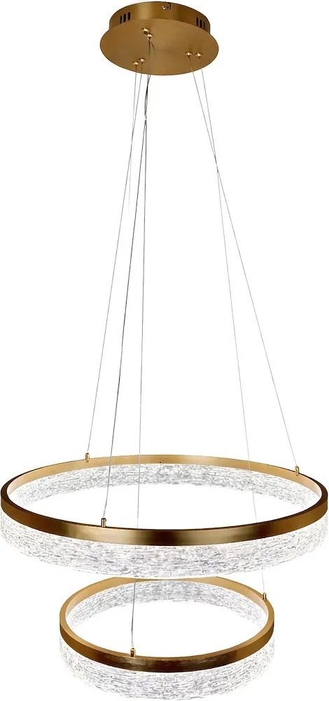 Závěsné LED svítidlo Gala, 2x LED 54w, 4000k, g