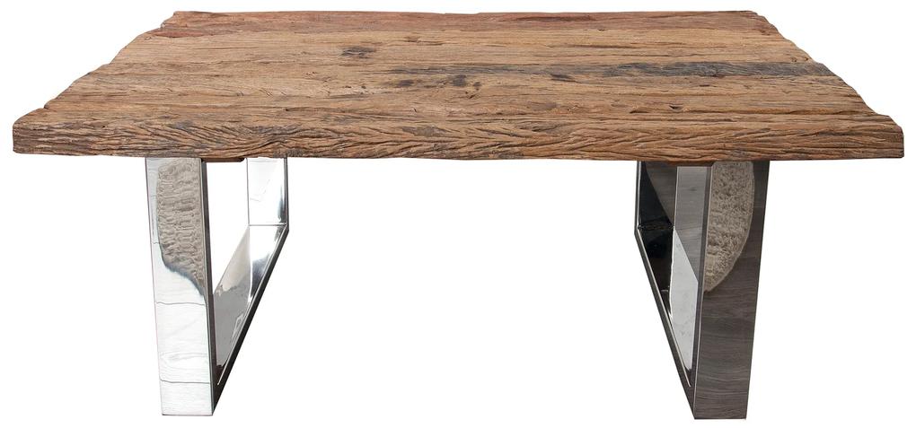 Demsa home Konferenční stolek Bapue, 110 cm, recyklovaný teak