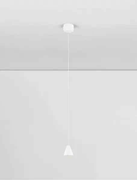 LED bílý moderní lustr Irmos