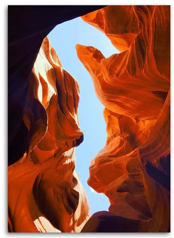 Gario Obraz na plátně Krajina s červenými skalami Rozměry: 40 x 60 cm