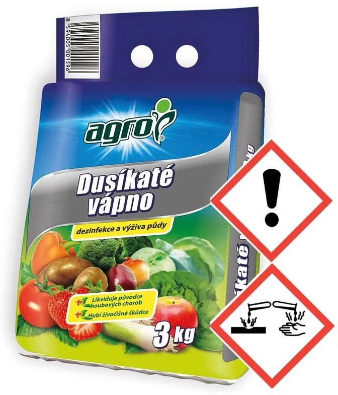 AGRO Dusíkaté vápno 3 kg