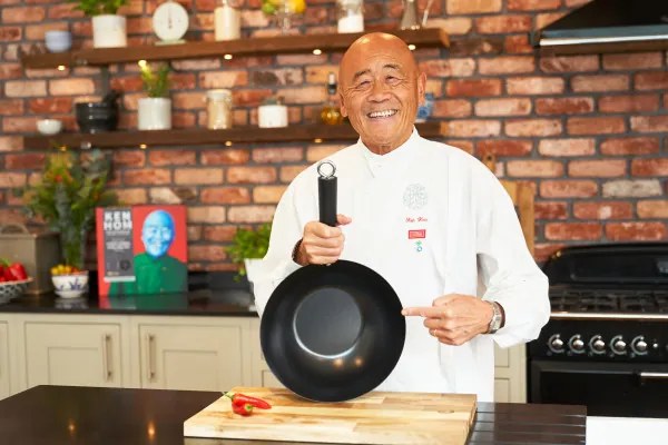 Ken Hom wok pánev z uhlíkové oceli 31cm, řada Excellence