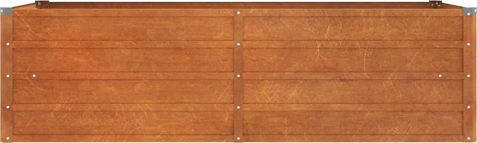 vidaXL Zahradní vyvýšený záhon rezavý 160 x 80 x 45 cm cortenová ocel [151958]