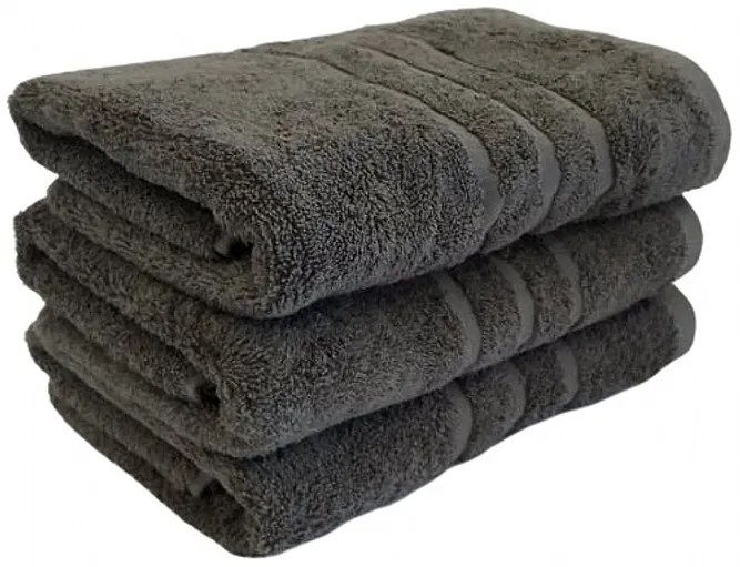 Profod Ručník a osuška Sofie 400g/m2  Osuška Sofie tmavě šedá 70x140 cm