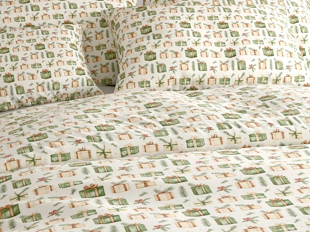 Bavlněné povlečení MERRY GIFTS barevné Rozměr povlečení: 70 x 90 cm | 140 x 200 cm