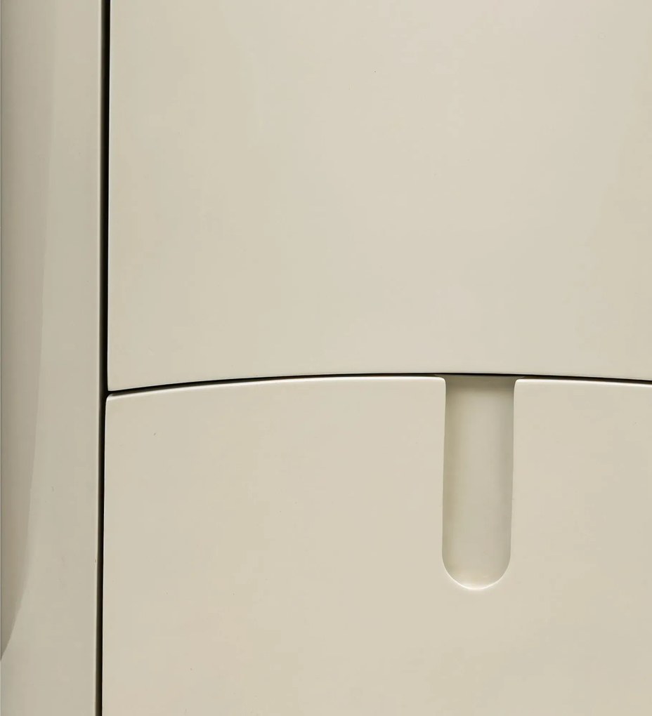 Noční stolek Vena 52 cm krémový