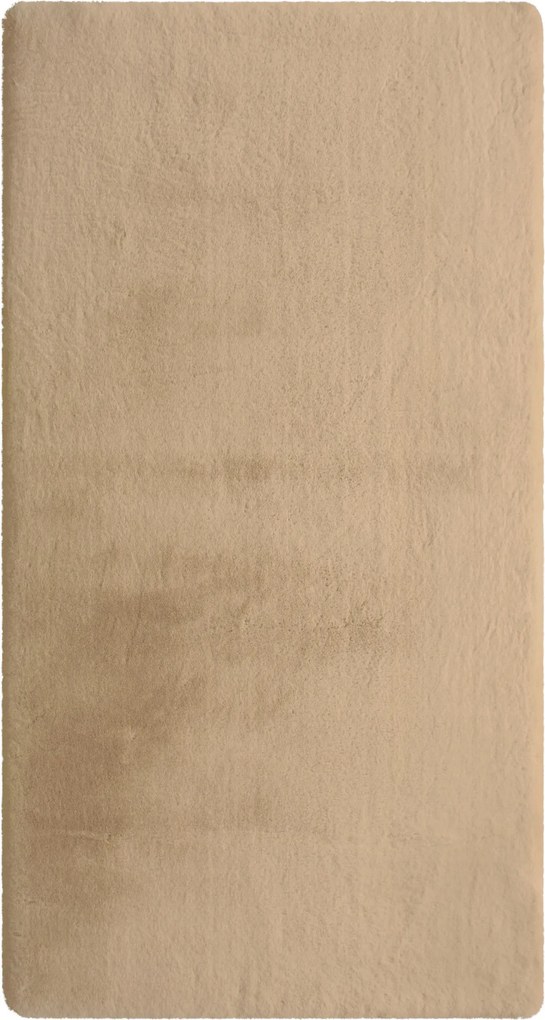 XXXLutz KOBEREC S VYSOKÝM VLASEM, 80/150 cm, béžová Novel - Koberce vysoký vlas - 008104022854