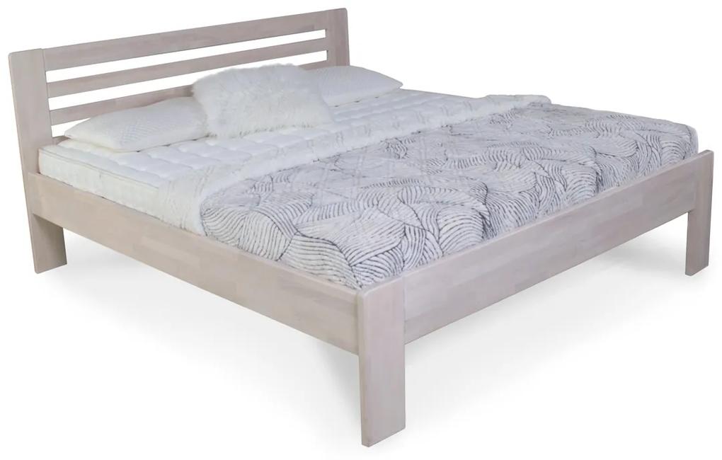 ProSpánek Lola - celomasivní postel Buk mořený 90x200 (vyberte moření)