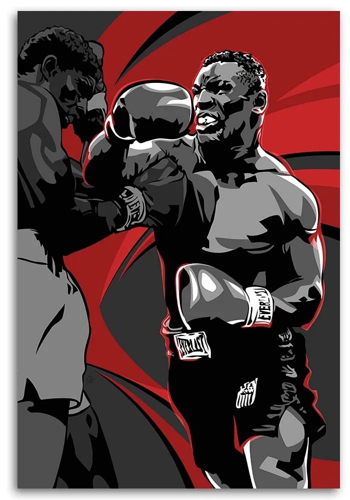 Gario Obraz na plátně Mike Tyson - Nikita Abakumov Rozměry: 40 x 60 cm