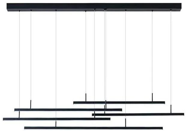 Lustr azzardo az3184 - led stmívatelný lustr na lanku merlo led/49w/230v