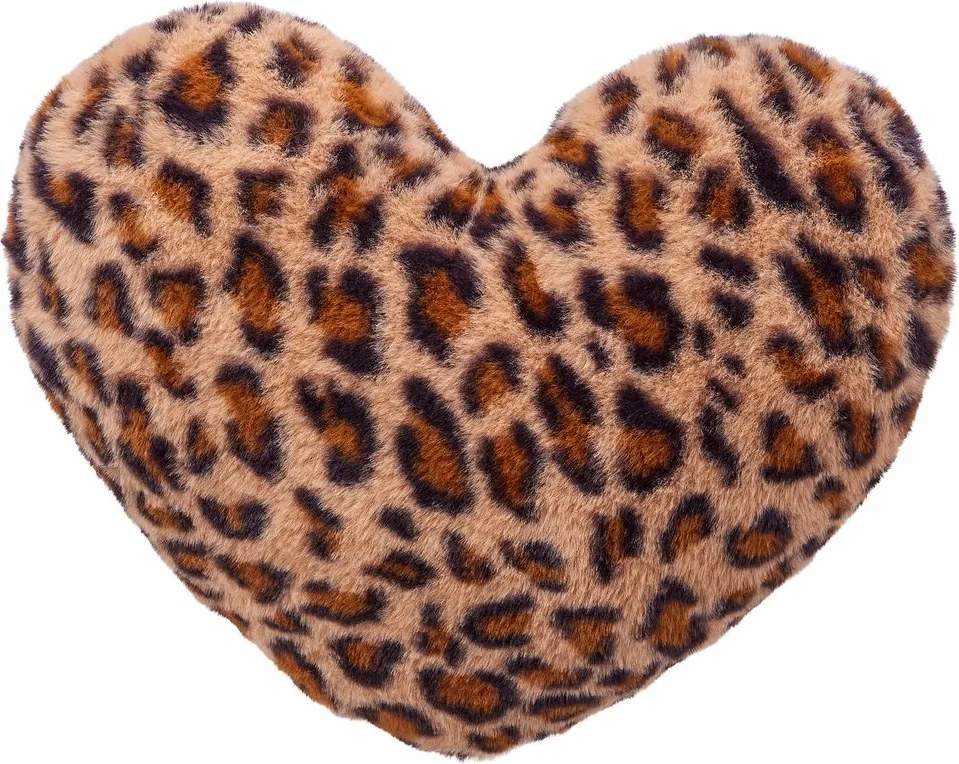 HEART Polštář leopard