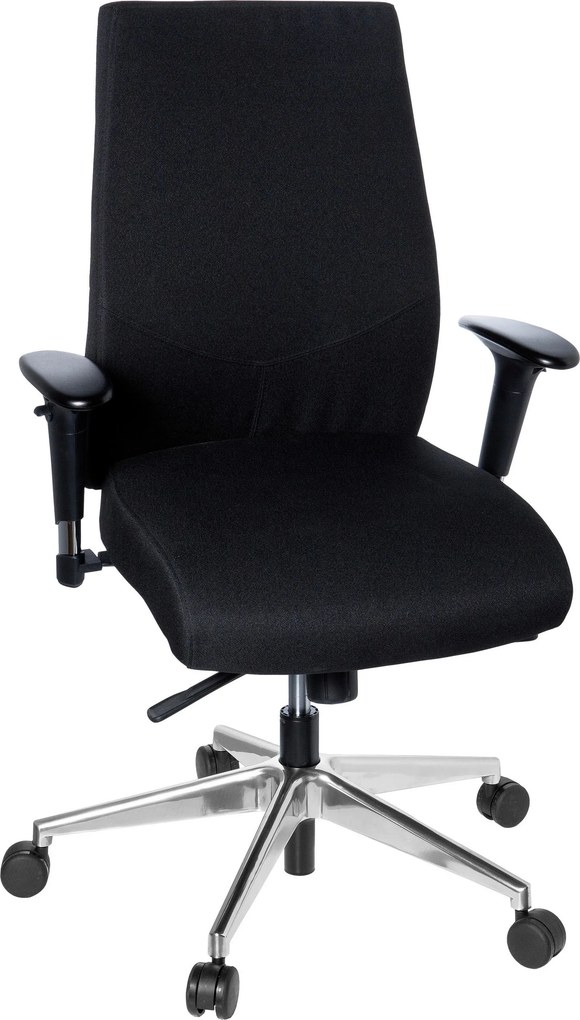XXXLutz OTOČNÁ ŽIDLE, plochá tkanina, černá MID.YOU - Online Only kancelářské židle - 001918013901