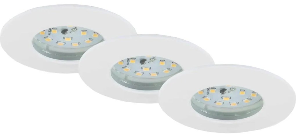 Briloner 7231-036 -SADA 3x LED Koupelnové podhledové svítidlo LED/5,5W/230V IP44