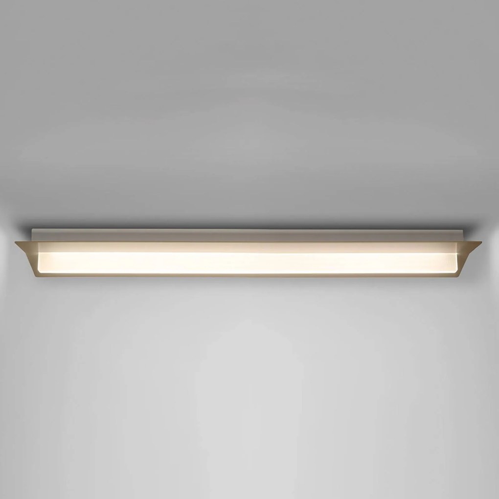LED stropní svítidlo Flurry, 100 cm, bronz