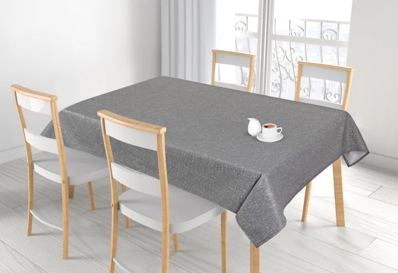 Bellatex Ubrus Lada Šedá,Bílá 120x140 cm