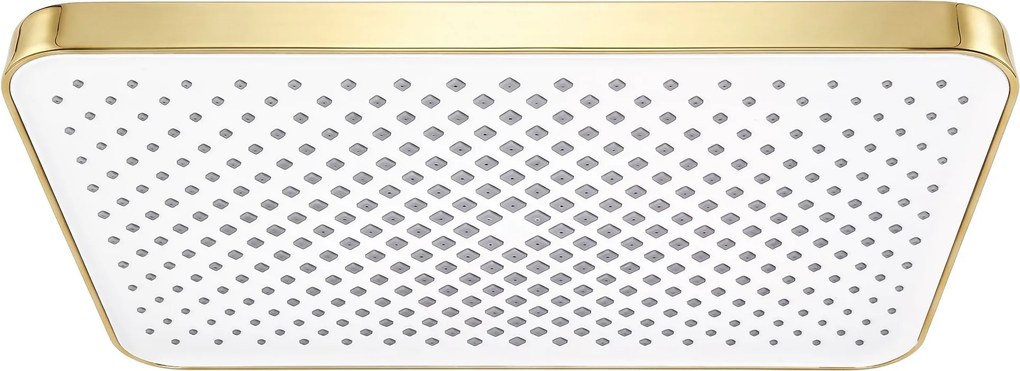 Rea Rea, obdélníková dešťová sprcha 380x210 mm, JS-032, zlatá lesklá, REA-P0395