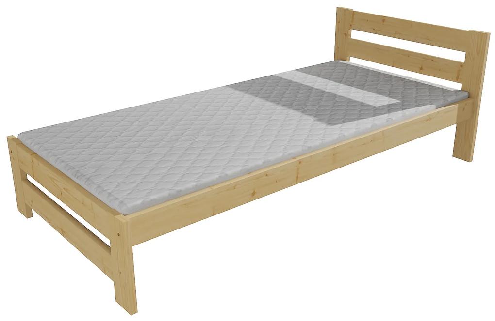 Vomaks Jednolůžková postel VMK005B Rozměr: 100 x 200 cm, Barva: barva bílá