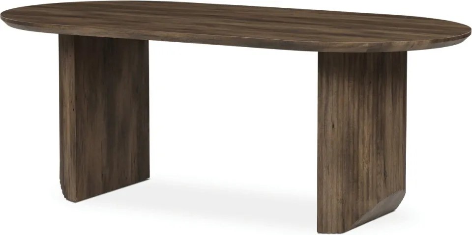 Stůl jídelní, MDF deska, 3D dekor ořech. (200 x 100) cm