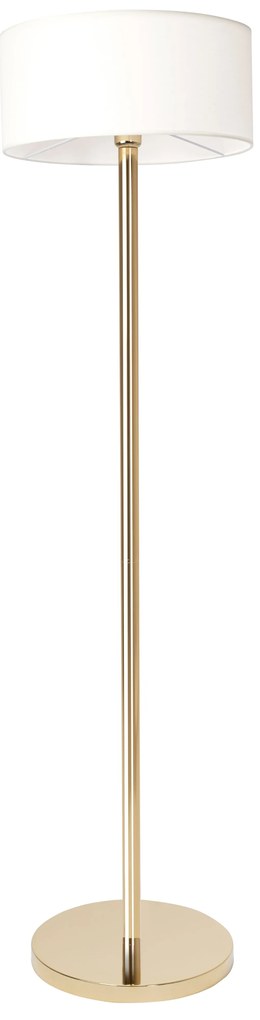 Toolight - Podlahová stojací lampa E27 APP966-3F, zlatá-bílá, OSW-04051