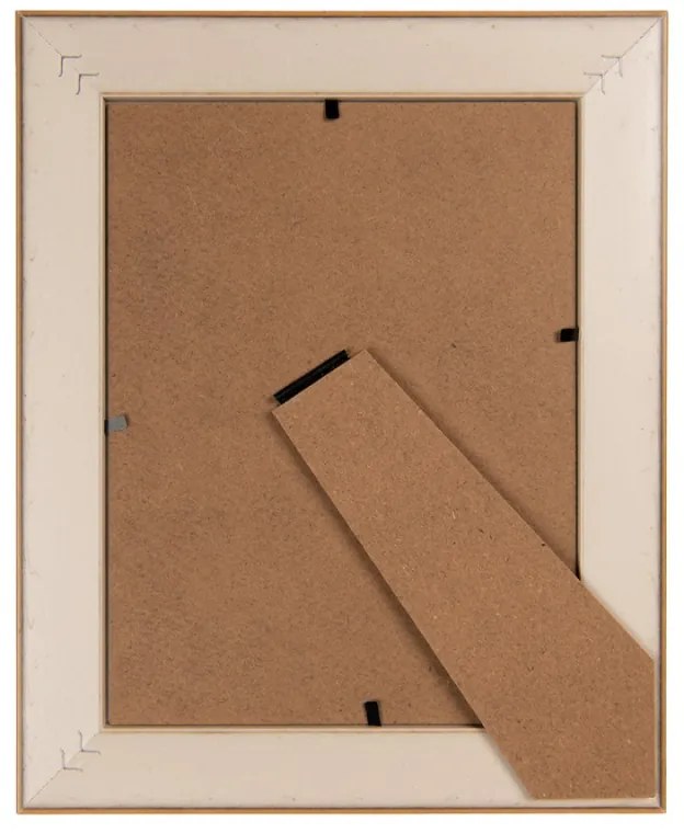 Hnědý fotorámeček Wabbelaar S – na fotografii o rozměru 10x15 cm