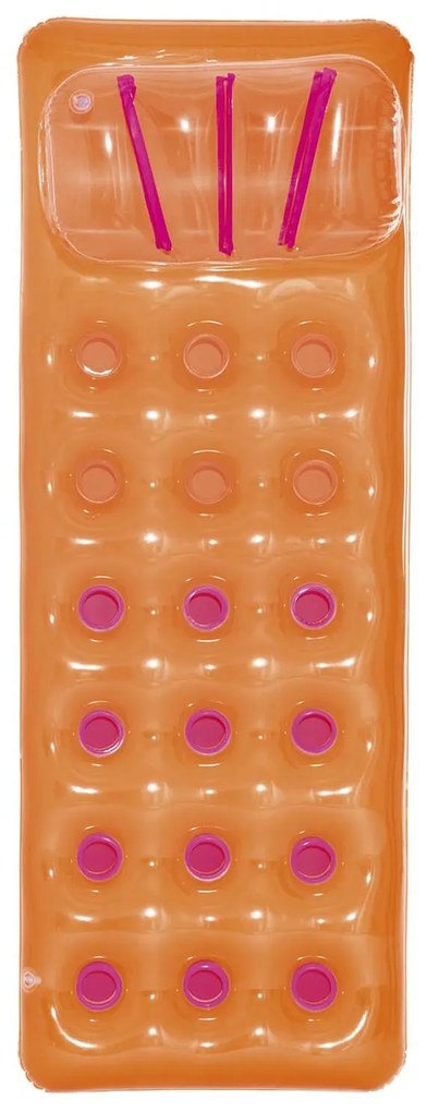Nafukovací plavecká matrace Bestway 43015 oranžová 188 x 71 cm tři barvy