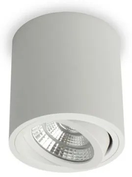 LED2 1160231 Roll, bílé stropní válečkové bodové svítidlo, 6W LED 3000K, průměr 9cm