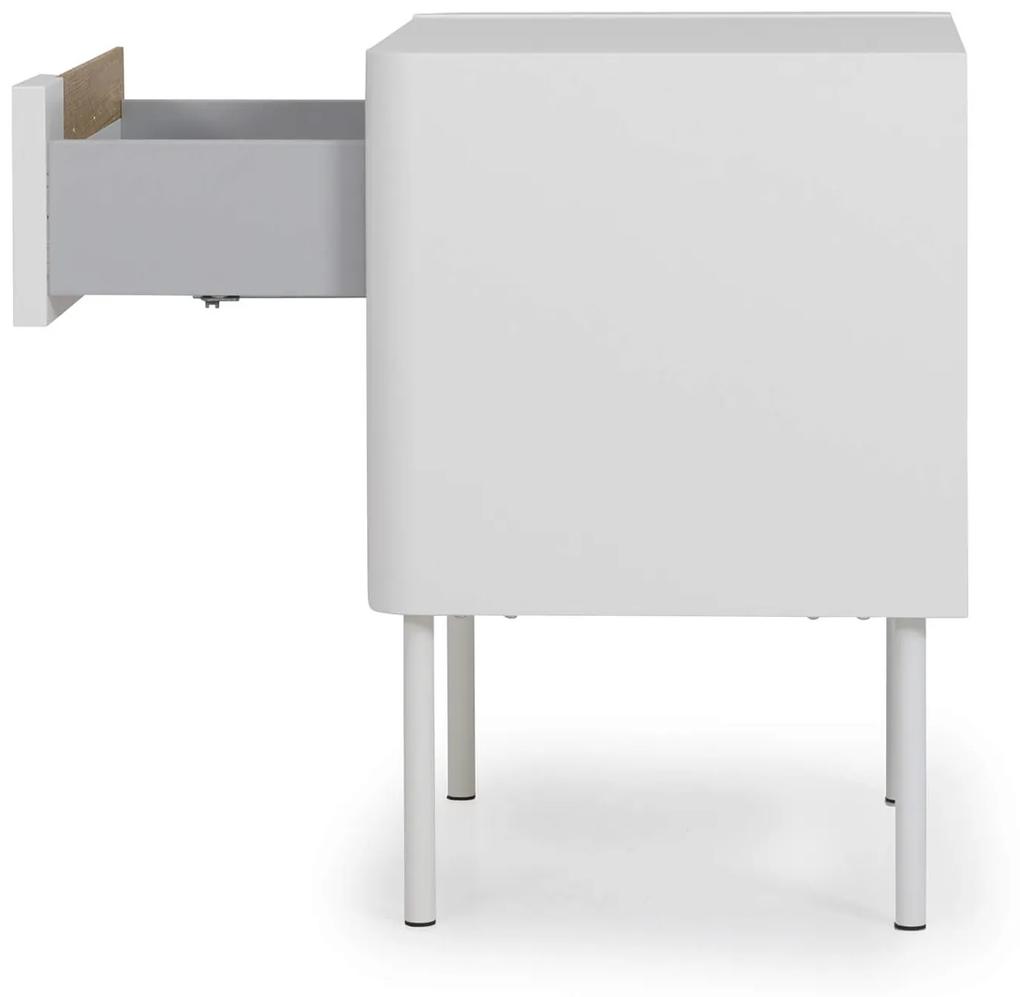 Noční stolek witis 45 x 57 cm bílý MUZZA