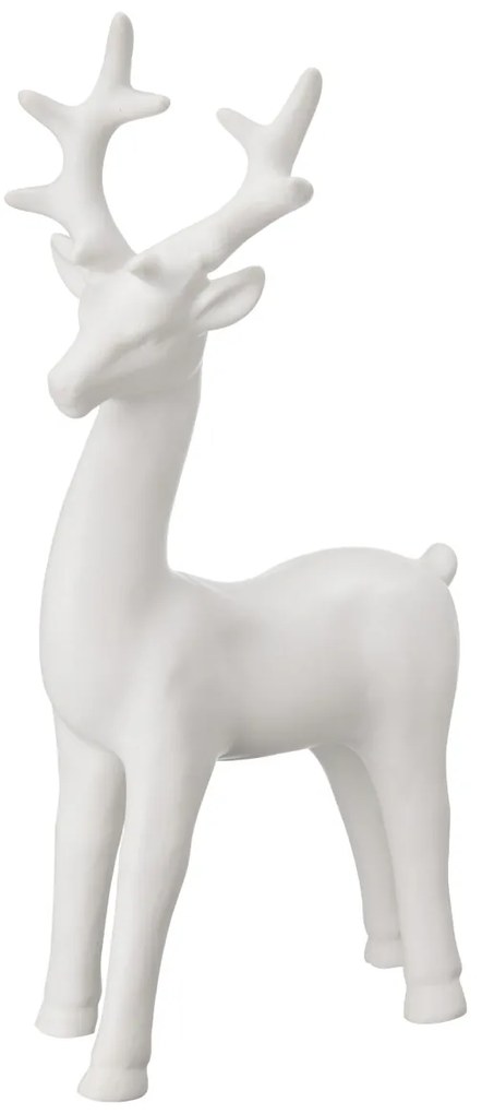 Porcelánová dekorace jelen Deer Tall 24 cm Wikholm Form