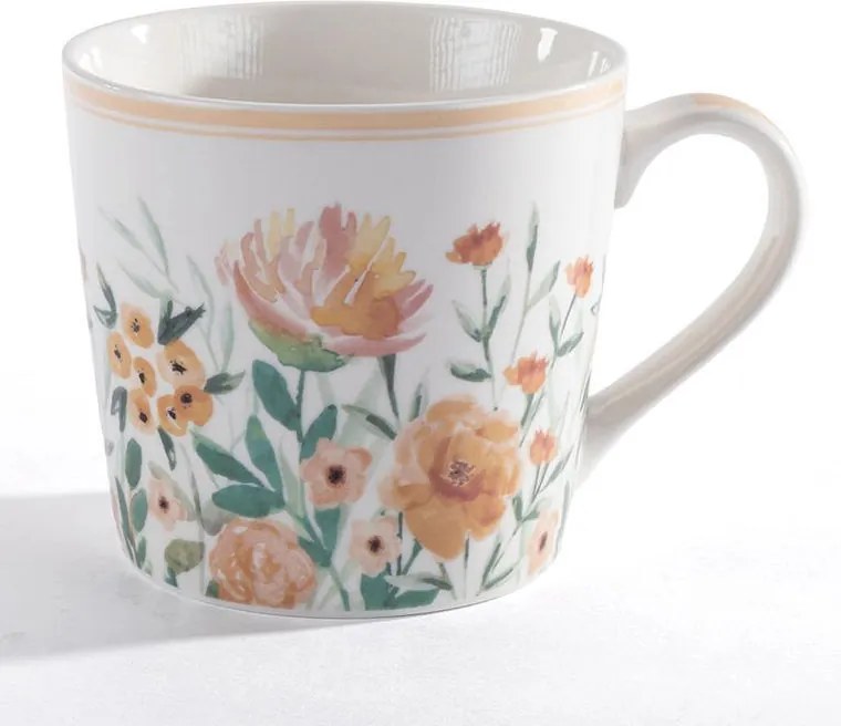 Porcelánový hrnek KVĚTY 440 ml