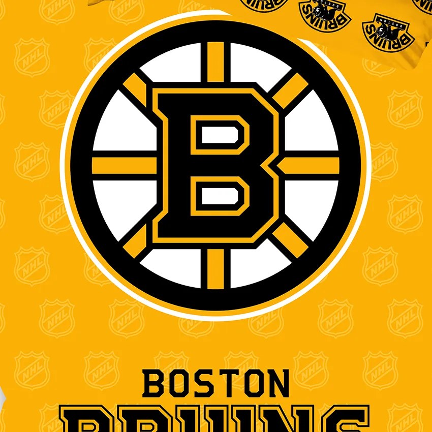Hokejové povlečení NHL Boston Bruins Shields Velikost: 140x200 + 70x90 cm