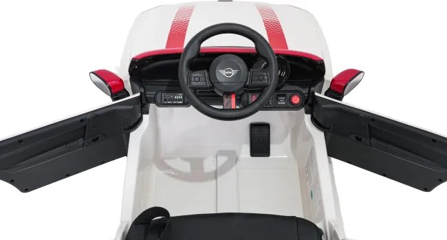 Elektrické autíčko Mini Cooper bílé
