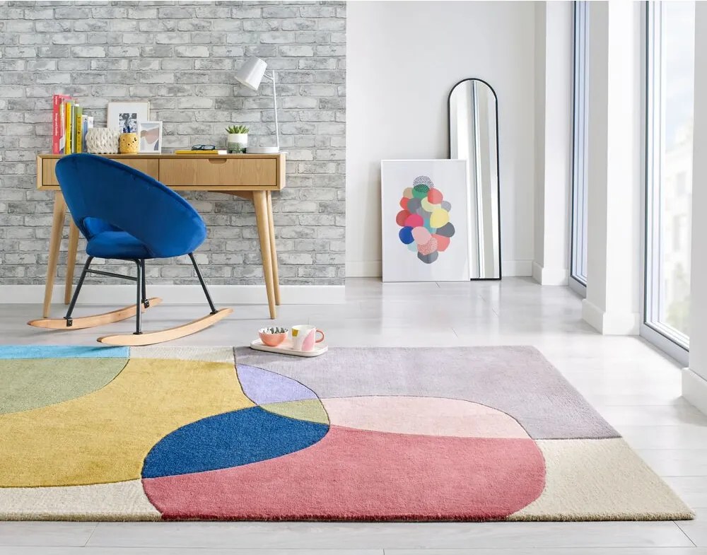 Kusový koberec Radiance Glow Multi, 120x170, viacfarebná, obývacia izba, Flair Rugs