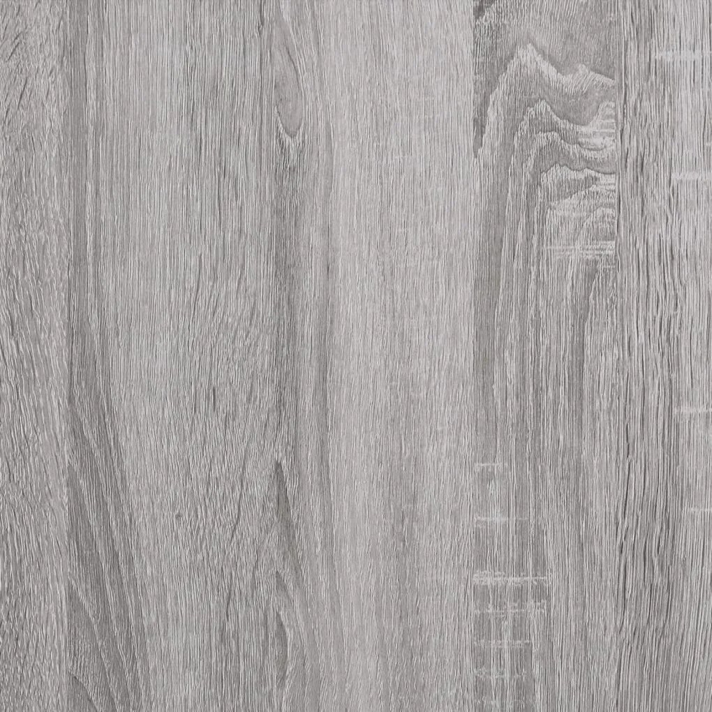 Konferenční stolek šedý sonoma 60 x 60 x 30 cm kompozitní dřevo - Default Title